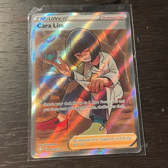 Pokemon | Toys | Cara Liss Full Art Trainer | Poshmark